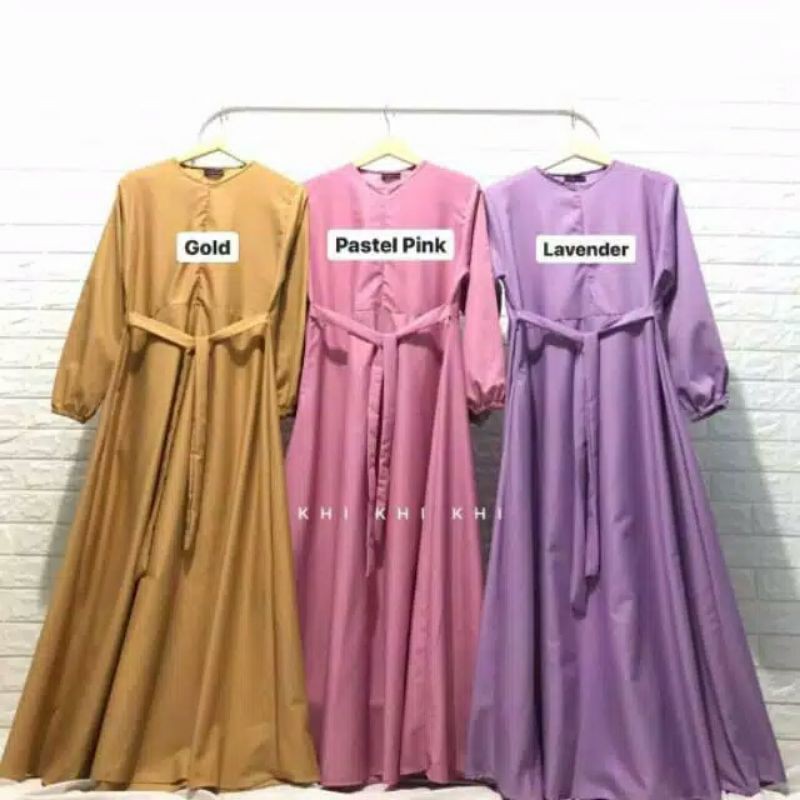 Jual GAMIS TOYOBO LENGAN KARET SIZE S M L XL XXL | Shopee Indonesia