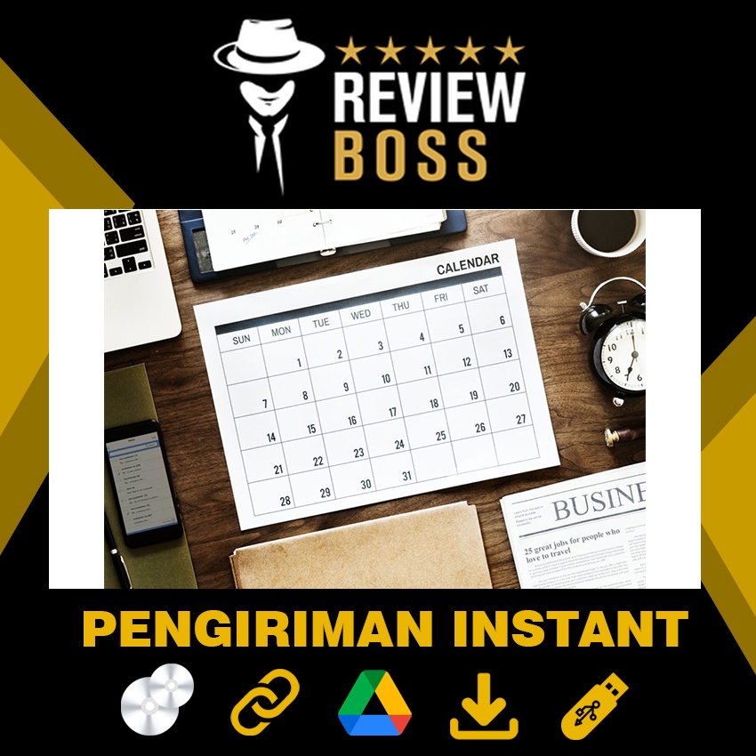 Jual BUNDLE 1200+ TEMPLATE KONTEN KALENDER CALENDER DESAIN PREMIUM ...