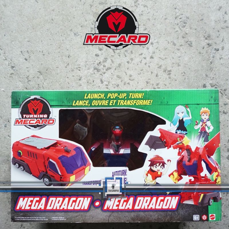 Jual Turning Mecard MEGA DRAGON Mecanimals Dracha Vehicle | Shopee ...