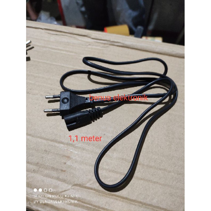 Jual Promo Kabel Power Tape Angka 8 Kabel Power PS Kabel Radio Tape ...