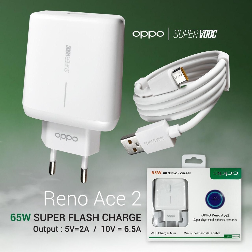 Jual TRAVEL CHARGER SUPER VOOC 65W ORIGINAL SEGEL (Y) REALL KUALITAS ...