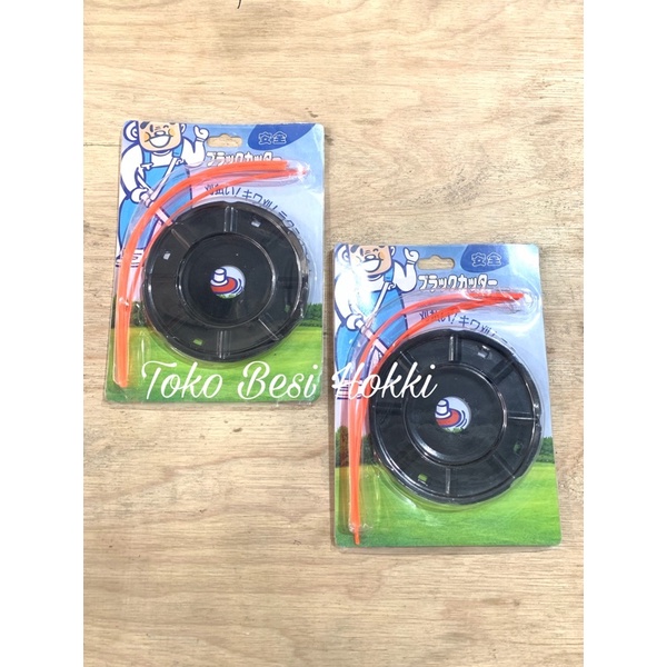 Jual Piring Benang Potong Rumput / Mata Pisau Babat Piring Nylon Tali ...