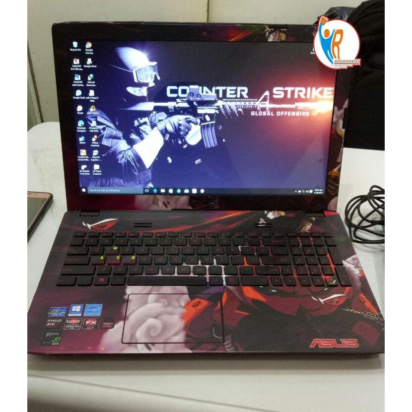 Jual Original Garskin Laptop Full Body Asus Rog GL552 All Series ...