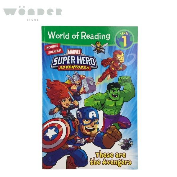 Jual Penguin Random House - World Of Reading Super Hero Adventures: These Are The Avengers ...