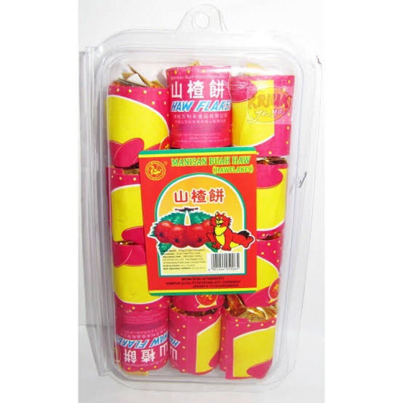 Jual Manisan Buah Haw Flakes permen sanca atau plum (MIKA) | Shopee ...