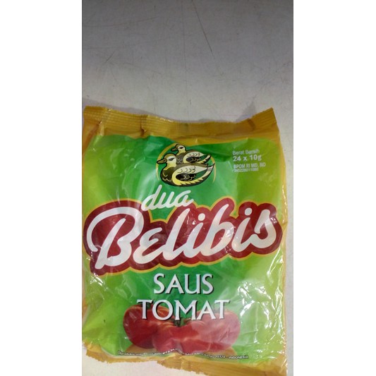 Jual BELIBIS SAUS TOMAT SACHET 24S @ 9 GR | Shopee Indonesia
