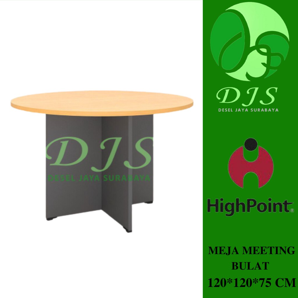 Jual Meja Meeting Bulat Highpoint - Meja Rapat - Meja Kerja - Meja ...