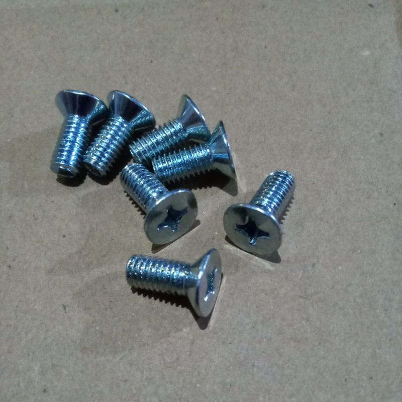 Jual Baut JF m6x15 galvanis | Shopee Indonesia