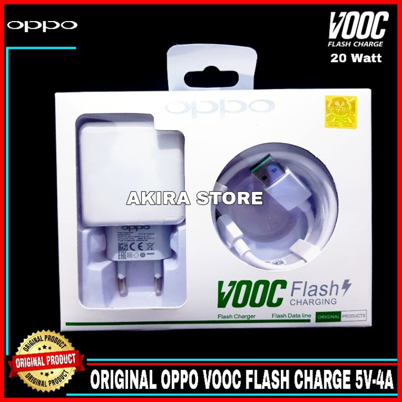 Jual Charger Oppo F11 Oppo F11 Pro VOOC Flash Charge ORIGINAL 5V-4A ...