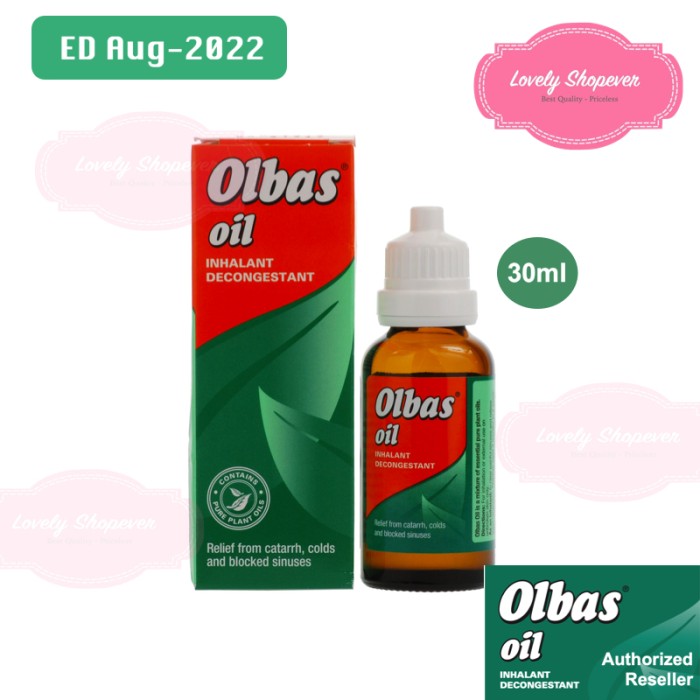 Jual Olbas Oil Inhalant Decongestan Anak Dewasa Adult 28ml 28 ml ...