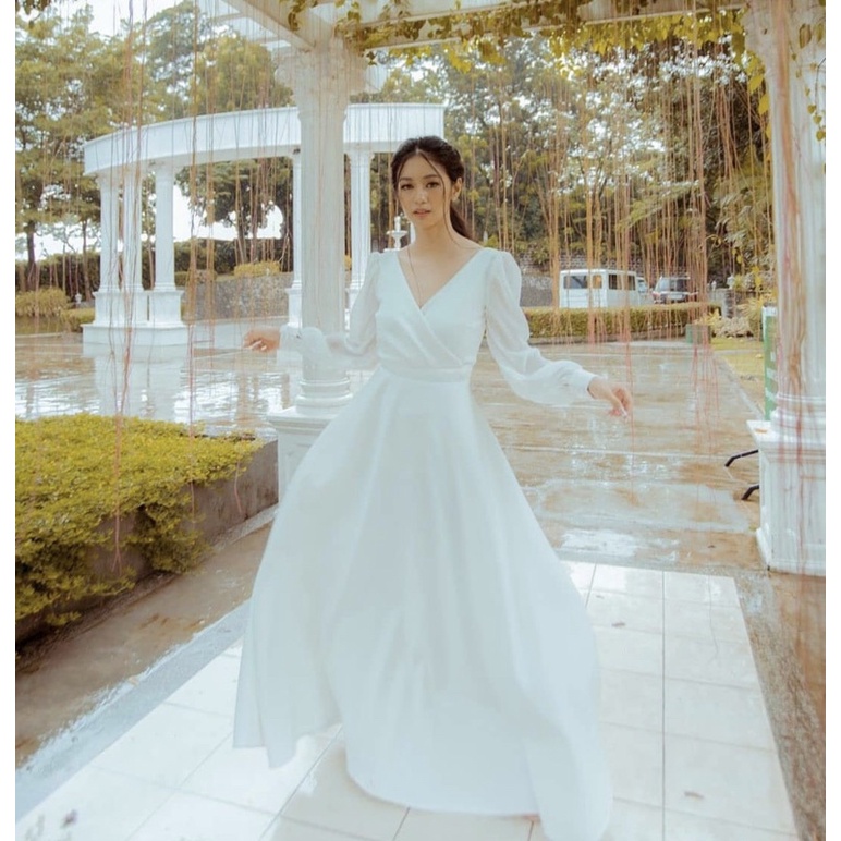 Jual Chiobushop - Dira Dress Longdress | Party Dress | Dress Bridesmaid ...