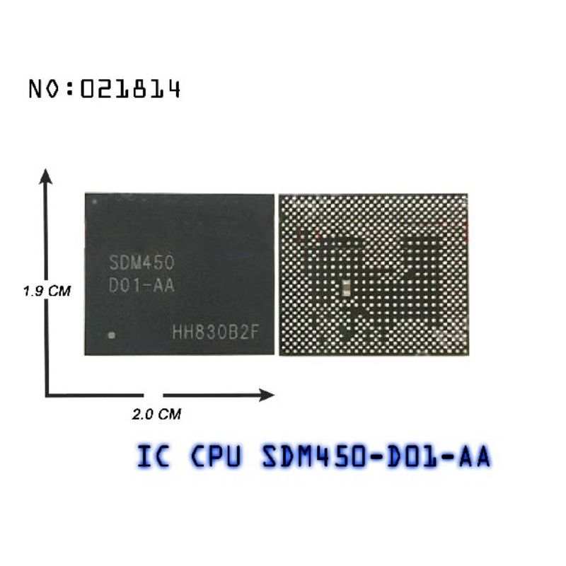 Jual IC CPU SDM450-D01-AA SDM 450 D01 ORIGINAL NEW TESTED | Shopee ...