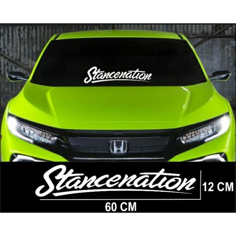 Jual sticker STANCENATION sticker kaca mobil | Shopee Indonesia