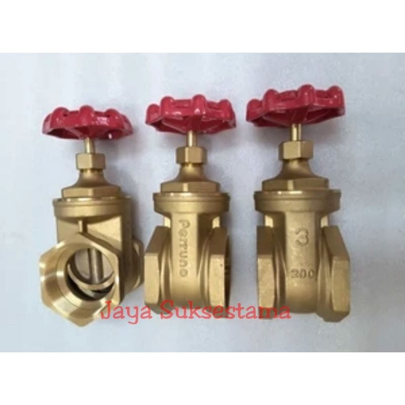Jual Gate Valve Perruno 2 1/2" inch / Gate Valve Kuningan 2,5" inch ...