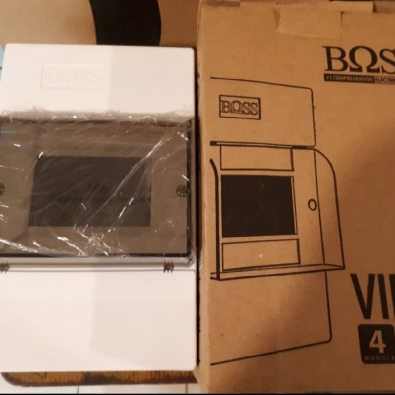 Jual Box Mcb Otbo 4 grup Merk Boss. BMES4TRBK . OB Luar Tembok | Shopee ...