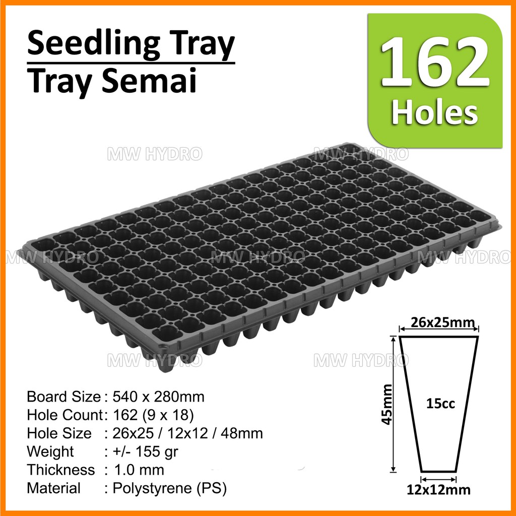 Jual Tray Semai / Seedling Tray - 162 lubang | Shopee Indonesia