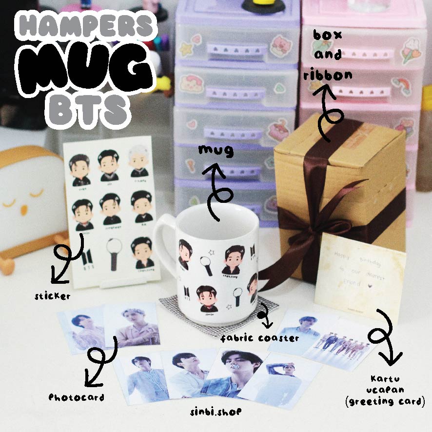 Jual HAMPERS MUG BTS | GIFTBOX KPOP | HAMPERS KPOPERS | GIFT SOUVENIR ...