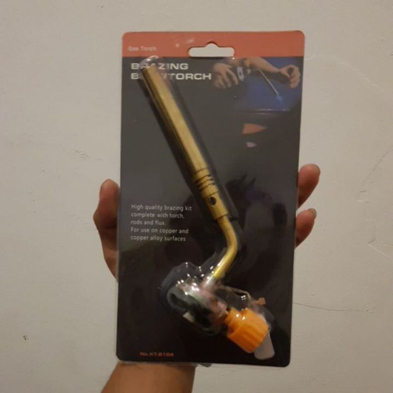 Jual torch kepala torch gas kaleng, torch kaleng, alat bakar babi portable, gas kaleng flame gun ...