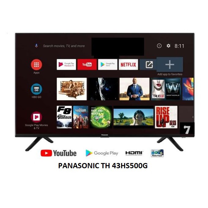 Jual TV LED PANASONIC 43 INCH / 43" TH-43HS500G - ANDROID TV BATAM ...