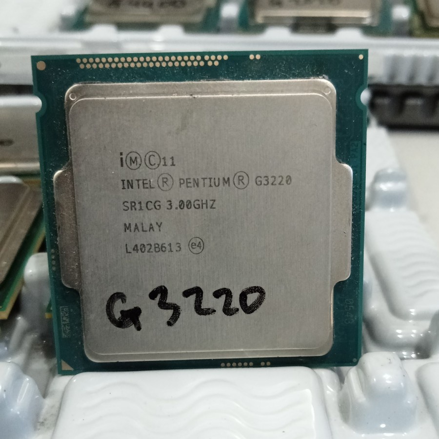 Jual INTEL PENTIUM G3220 | 3.00GHZ | GEN KE 4 HASWELL | LGA 1150 ...
