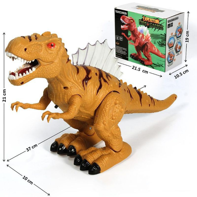 Jual Mainan dinosaurus tirex besar mainan dino spinosaurus baterai ...