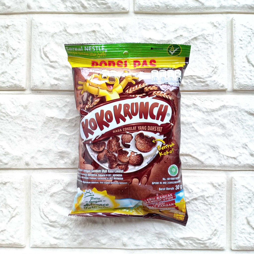 Jual Nestle Koko Krunch Porsi Pas Kemasan Hemat Sachet 30gr 80gr Sereal ...
