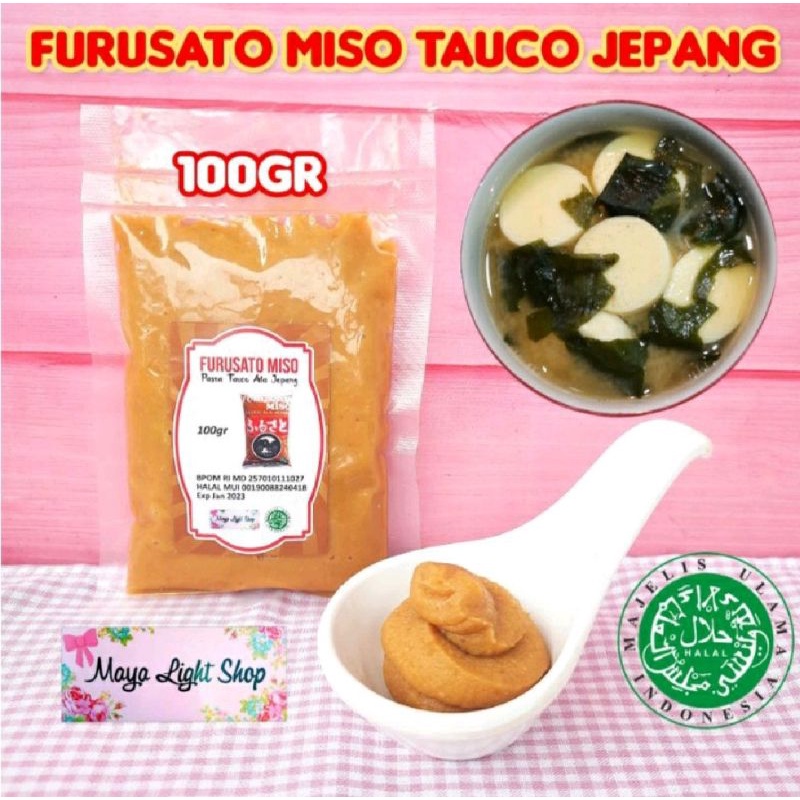 Jual Miso Tauco Jepang 100gr Furusato miso soup sup jepang Kaldu ...