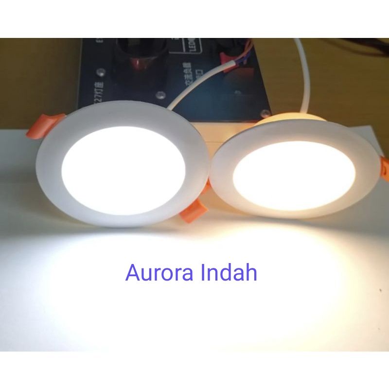 Jual Lampu Downlight LED 7 Watt Waseo (Putih Dan Warm White) | Shopee Indonesia
