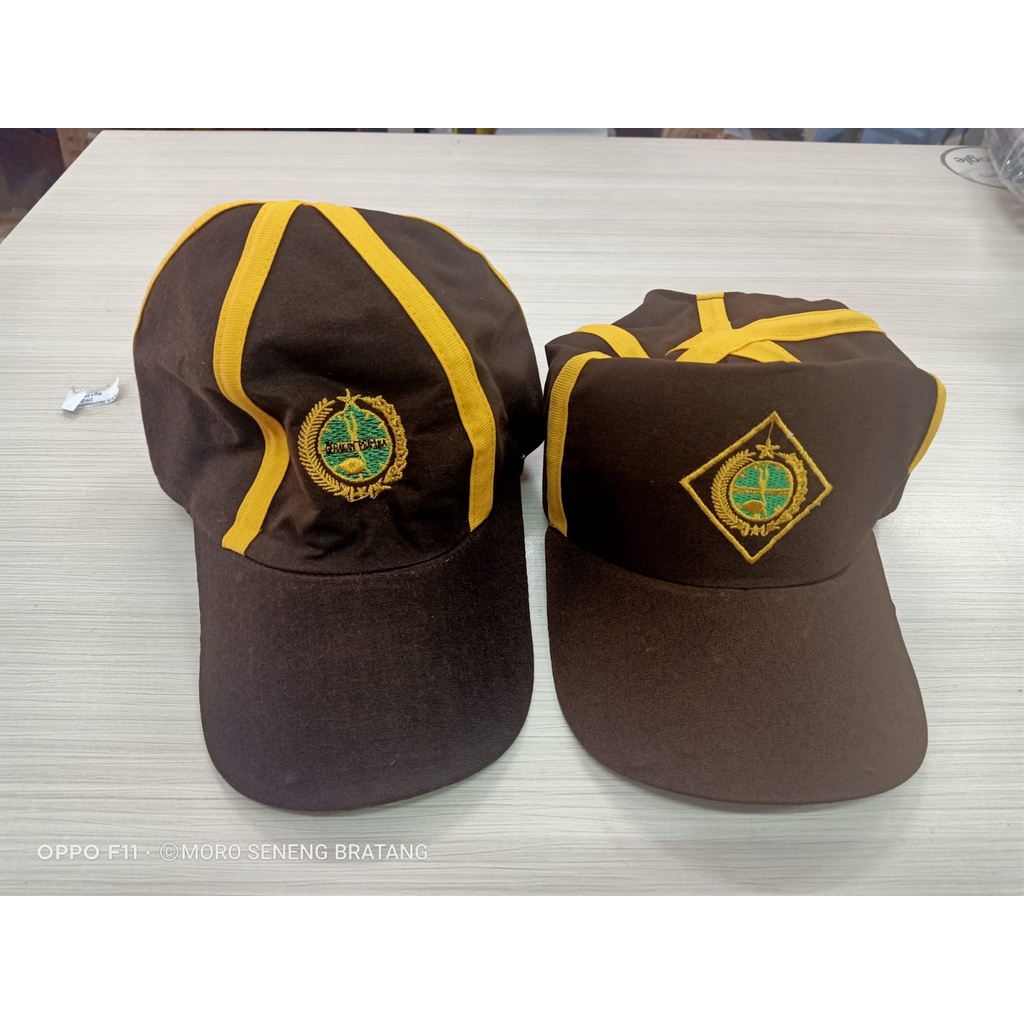 Jual Topi PRAMUKA SIAGA - sekolah SD - Putra - Putri | Shopee Indonesia
