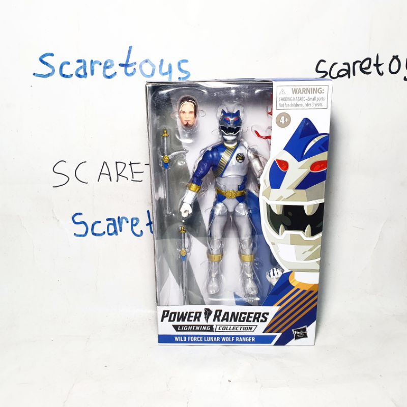 Jual Lightning Collection Power Rangers Wild Force Lunar Wolf Silver ...