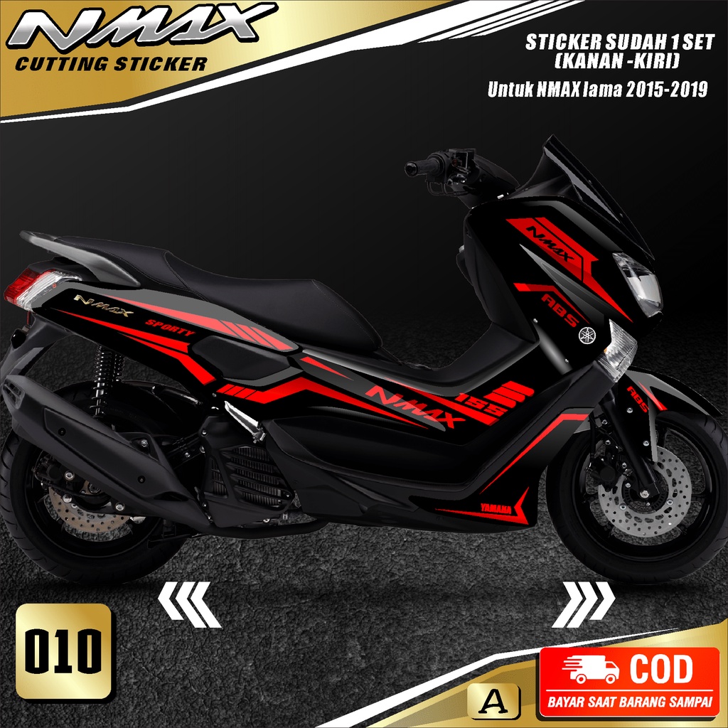 Jual Cutting Sticker Nmax lama 2015-2019-Striping Motor Stiker Yamaha ...