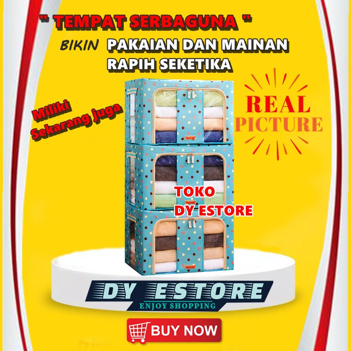 Jual D418 Tempat pakaian tempat baju Kotak baju TOSKA kotak pakaian Box ...