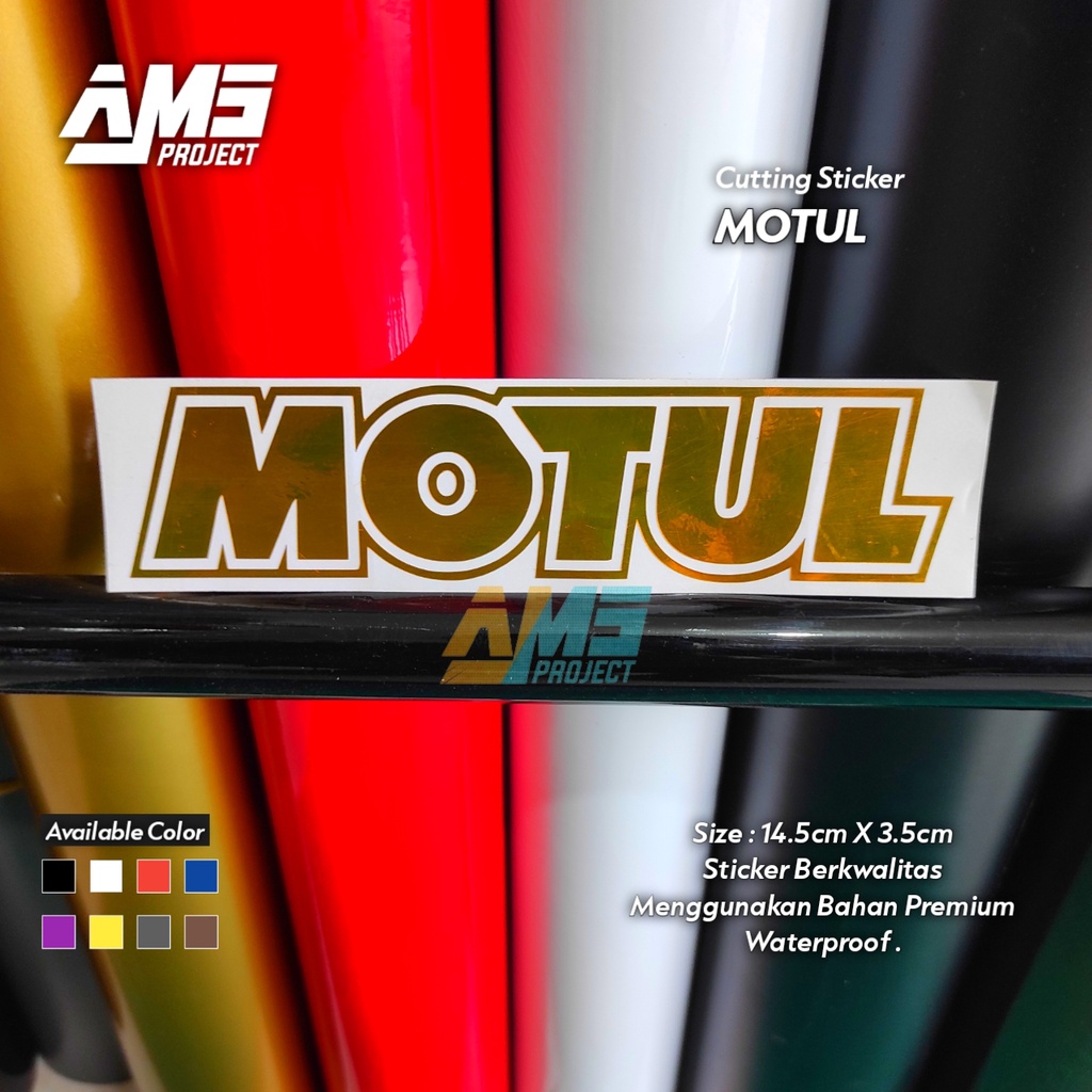Jual Stiker Motul / Cutting sticker Waterproof | Shopee Indonesia