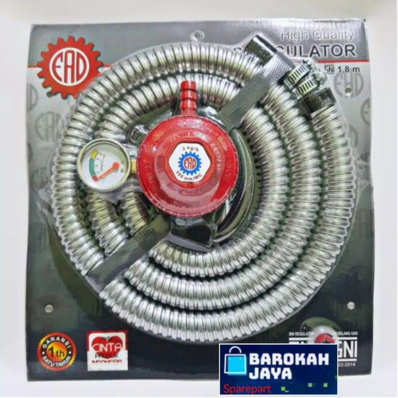 Jual FAD Regulator Paket Selang 1,8 Flexible/Flex Pengaman Plus Meter ...