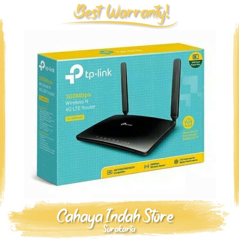 Jual Modem Wifi SIM Card Tp-Link TL-MR100 Router 4G LTE Unlock Termurah ...