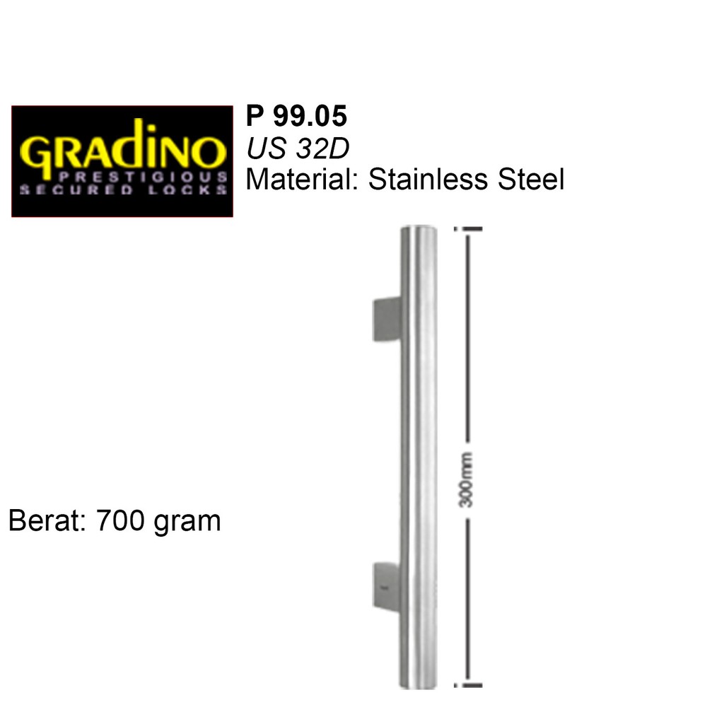 Jual Gradino Pull Handle P 99.05 Us32D | Shopee Indonesia
