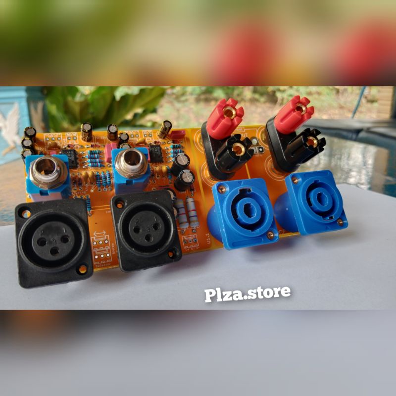 Jual Kit panel belakang power amplifier series CA 5 10 20 30 | Shopee ...