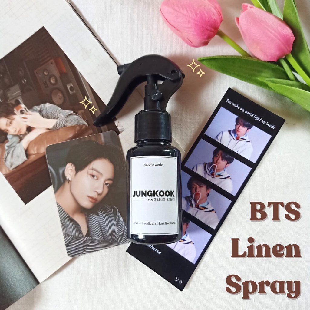 Jual BTS Linen & Room Korean Spray | Ciandle Works KPOP | Shopee Indonesia