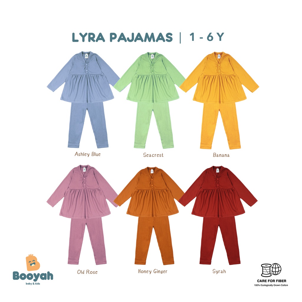 Jual Booyah Baby and Kids Piyama Anak - Lyra Pajamas (1-6 Tahun ...