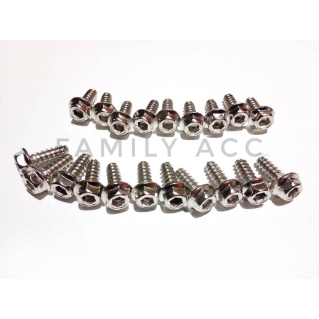 Jual Baut Body Baut Monel Probolt L4 Universal Yamaha | Shopee Indonesia