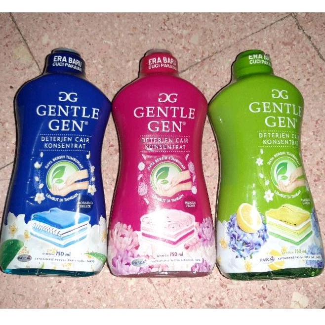 Jual sabun cuci pakaian gentle gen gentlegen botol 700ml detergen cair ...