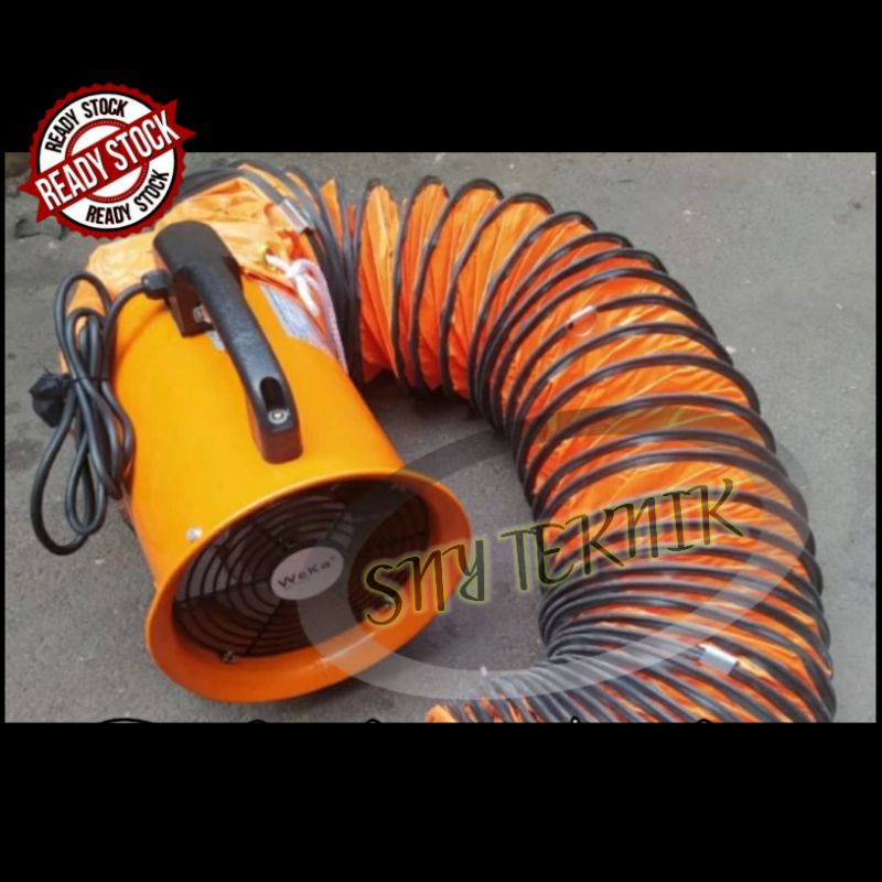 Jual Kipas Angin Fan Blower Portable Ventilator 16" (inci) + Selang 5 meter | Shopee Indonesia