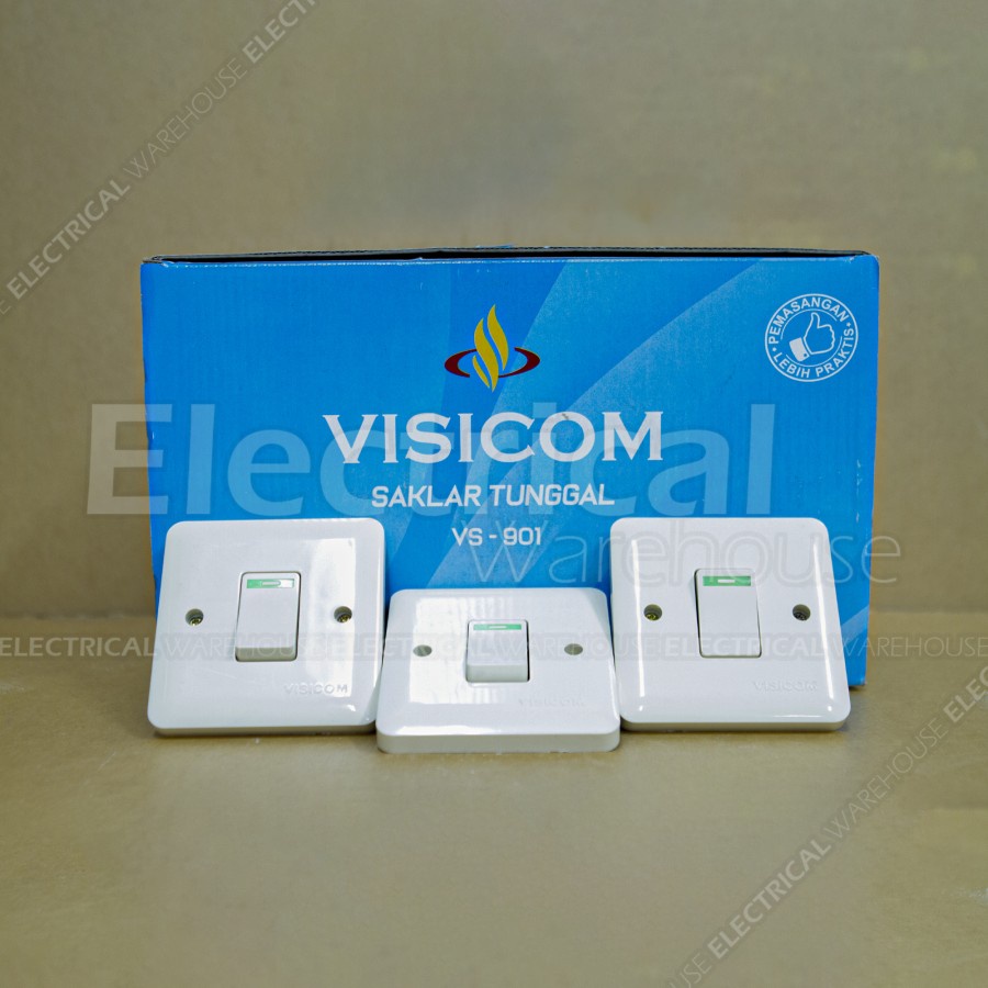 Jual Saklar Engkel INBOW Visicom VS-901 IB SNI 1 Gang 1 Way SNI ...