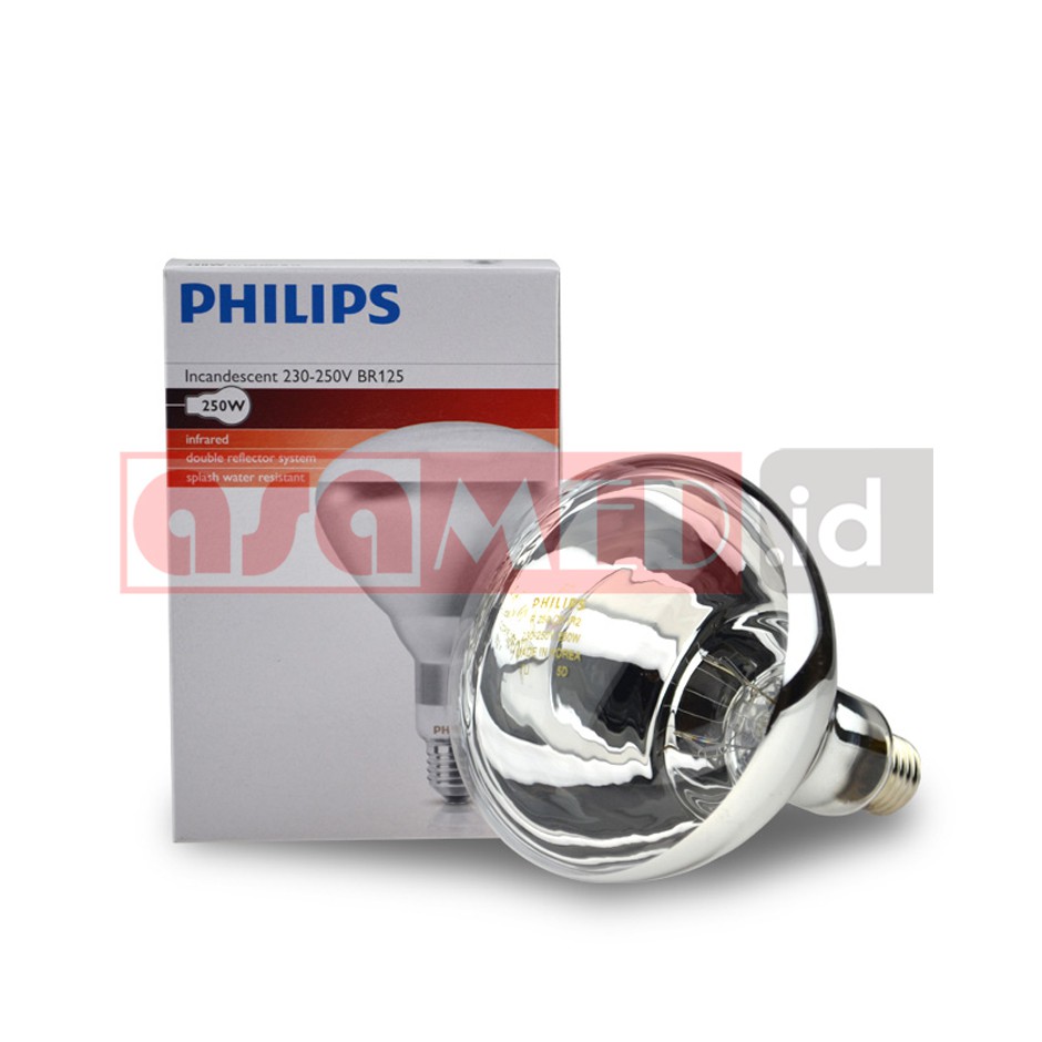Jual Lampu Infrared 250W Philips BR125 | Shopee Indonesia