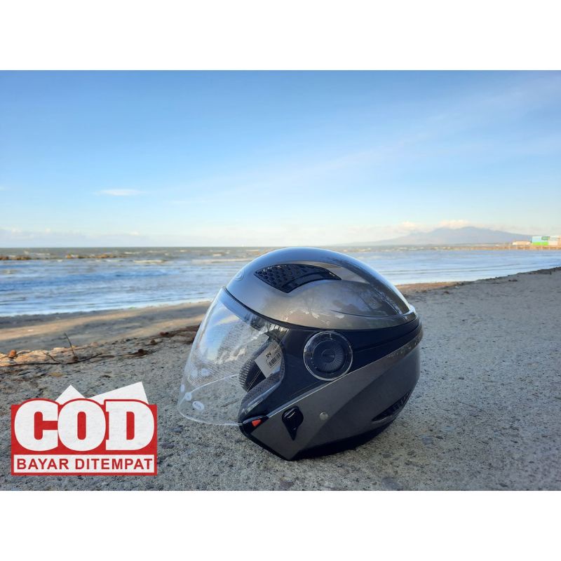 Jual HELM ZEUS 610 HALF FACE ZS610 SOLID - WARNA LENGKAP HELM ZEUS HALF ...