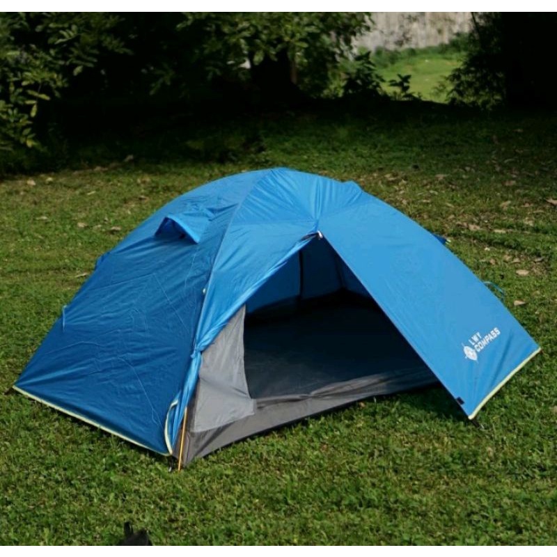 Jual tenda doom alumunium frame alloy kompas compass double layer kap 2 ...