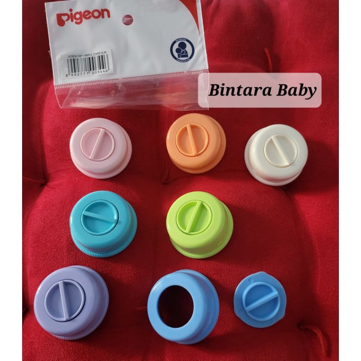 Jual ORIGINAL Pigeon Storage Lid Tutup Botol Penyimpan Asi Pigeon bottle tutup botol asip Slim ...