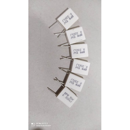 Jual Resistor Nobel 5 Watt 0,33 | Shopee Indonesia