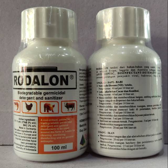 Jual Rodalon 100 ml Rodalon antiseptik disinfektan Antiseptic obat ...