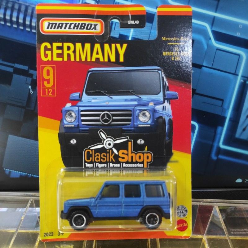 Jual Matchbox Germany 15 Mercedes Benz G 500 | Shopee Indonesia